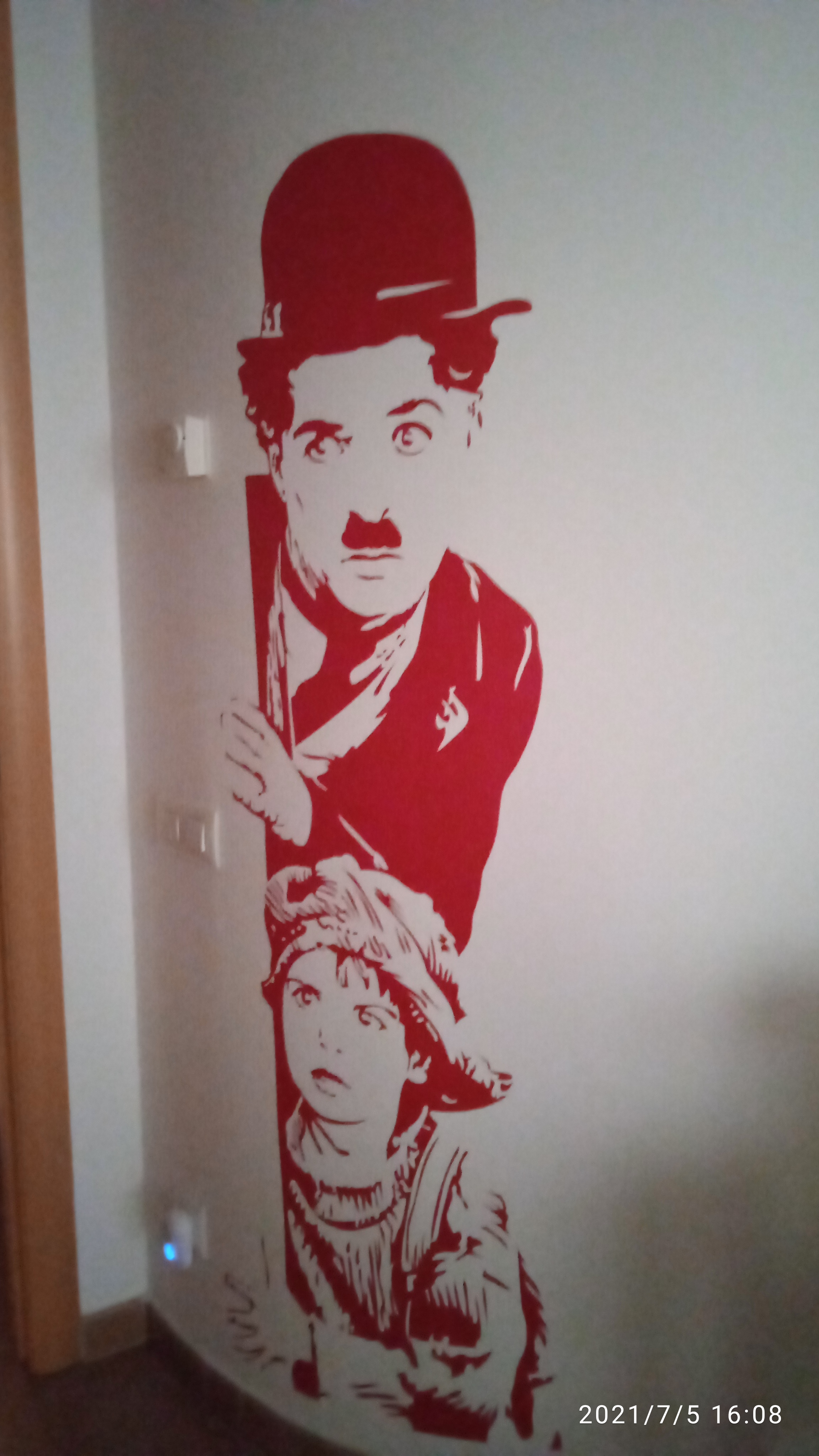 3d landscape living room visual effects wall sticker - TenStickers