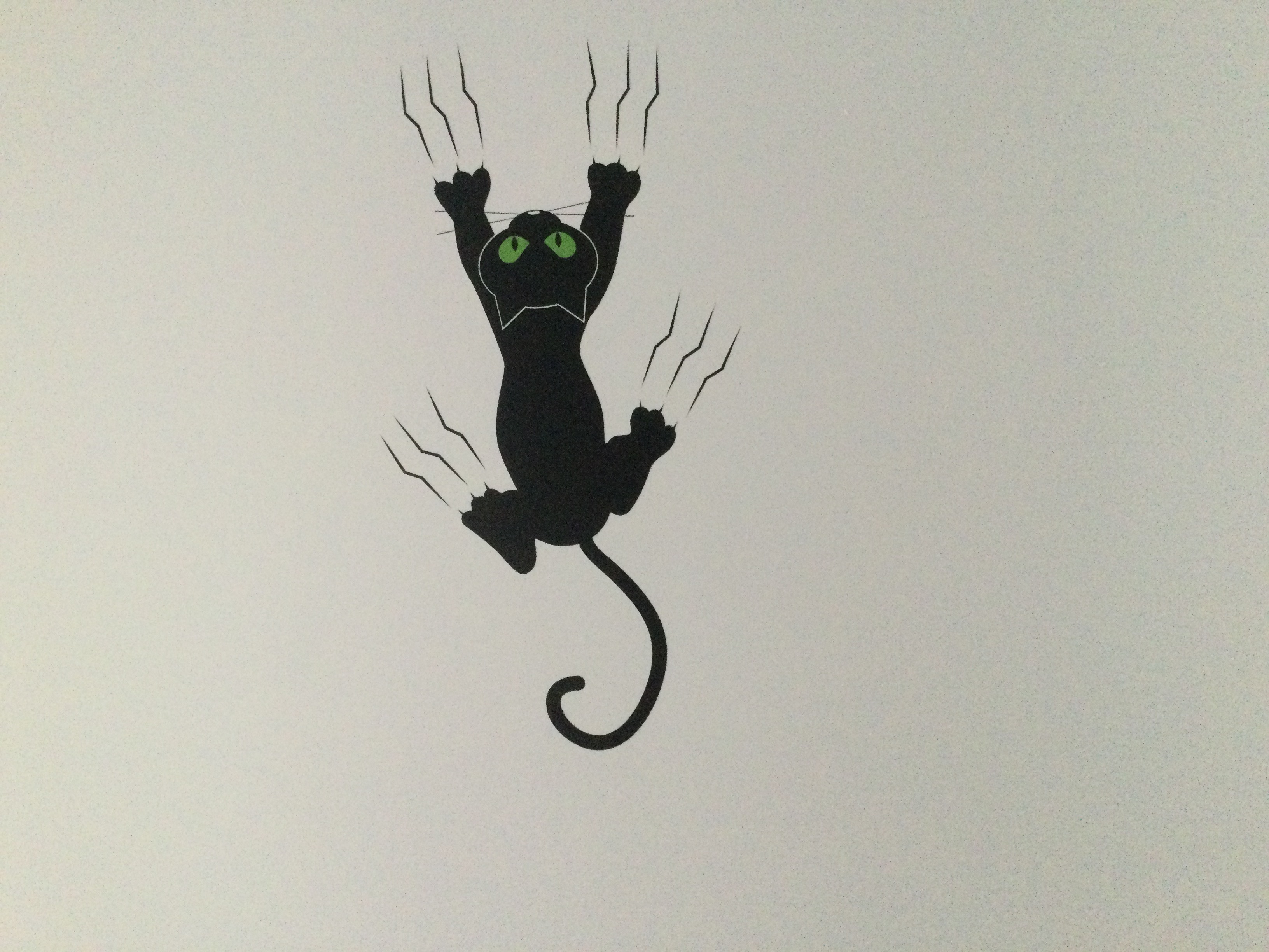 Be Happy Line Sticker - TenStickers