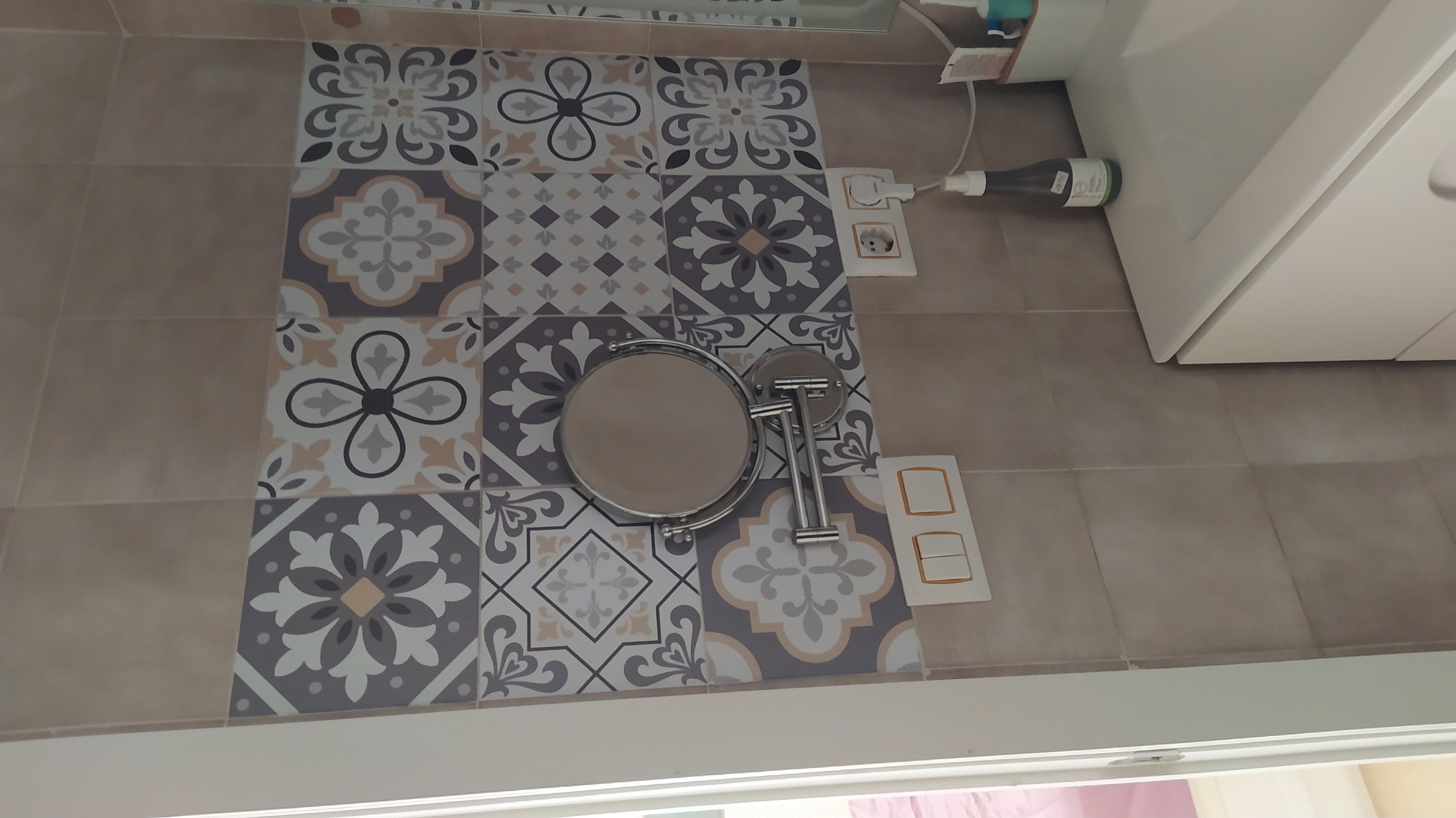 Amiaz cement csempe matrica - TenStickers