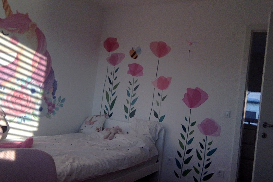 Flowers and Insects Kids Wall Mural - TenStickers