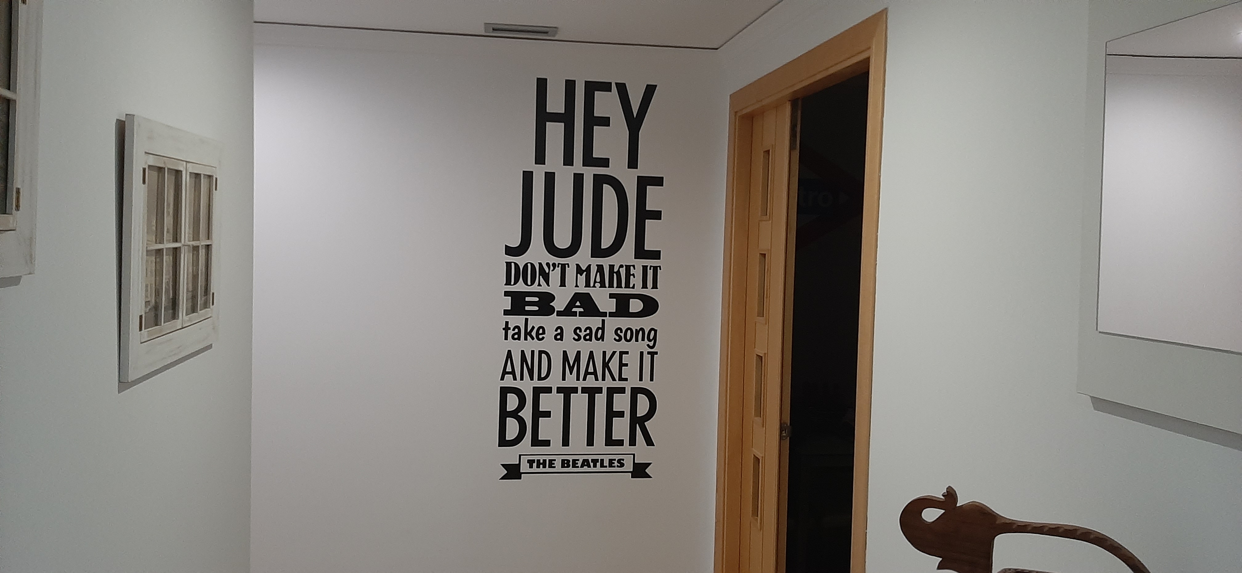 Hey Jude Wall Sticker - TenStickers