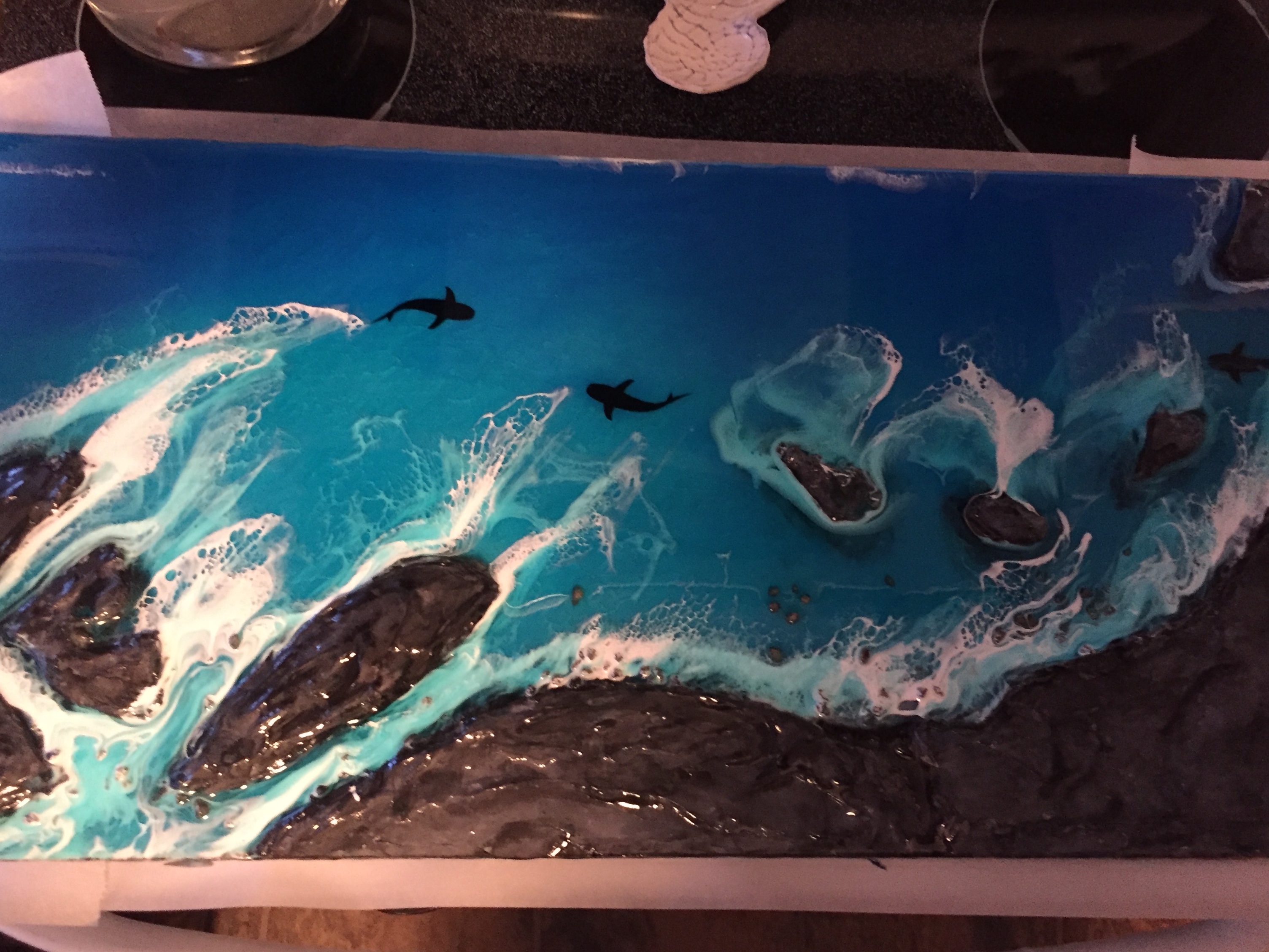 Sharks iPhone Phone Sticker - TenStickers