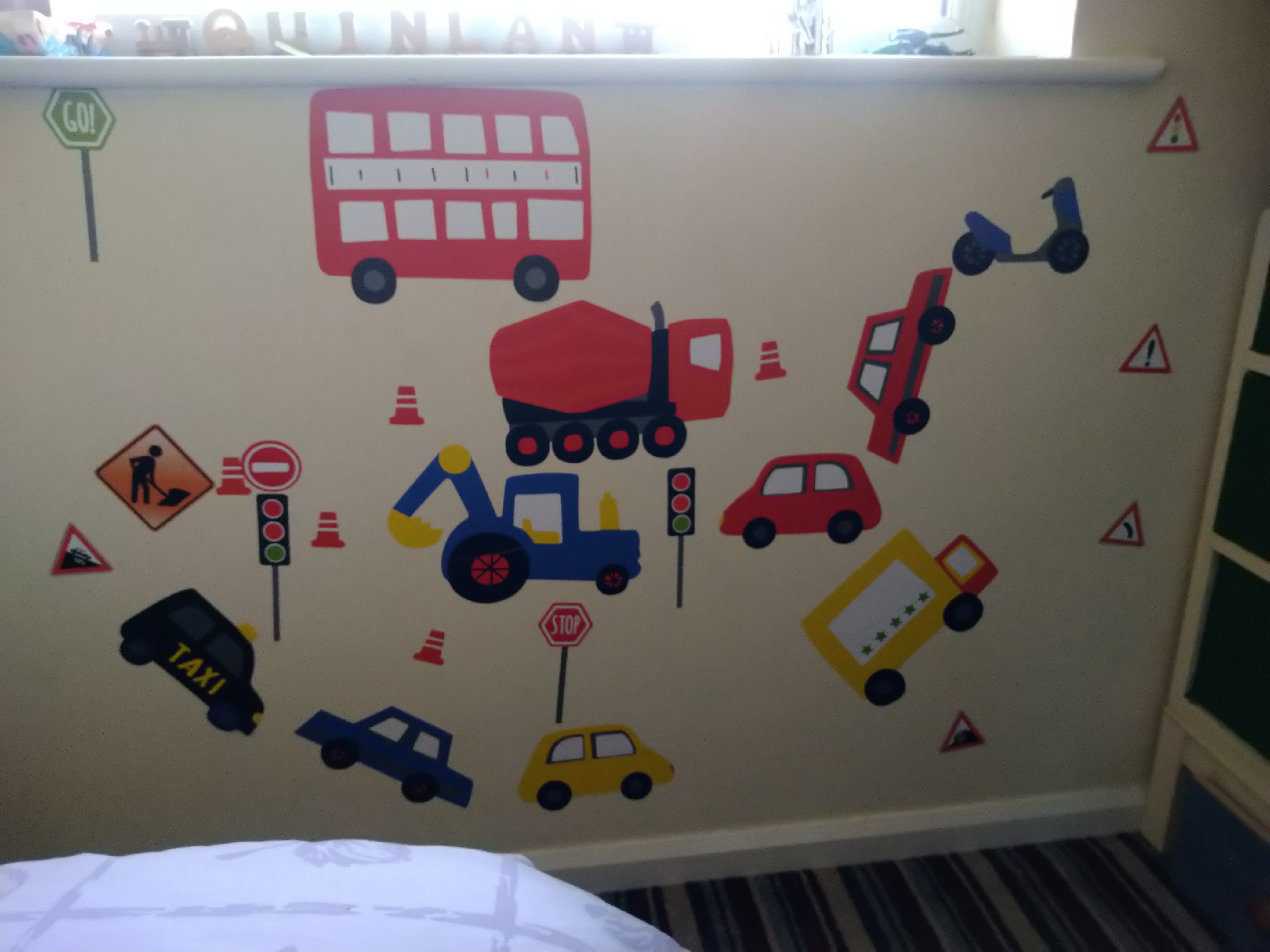 Men at Work Sign Sticker - TenStickers