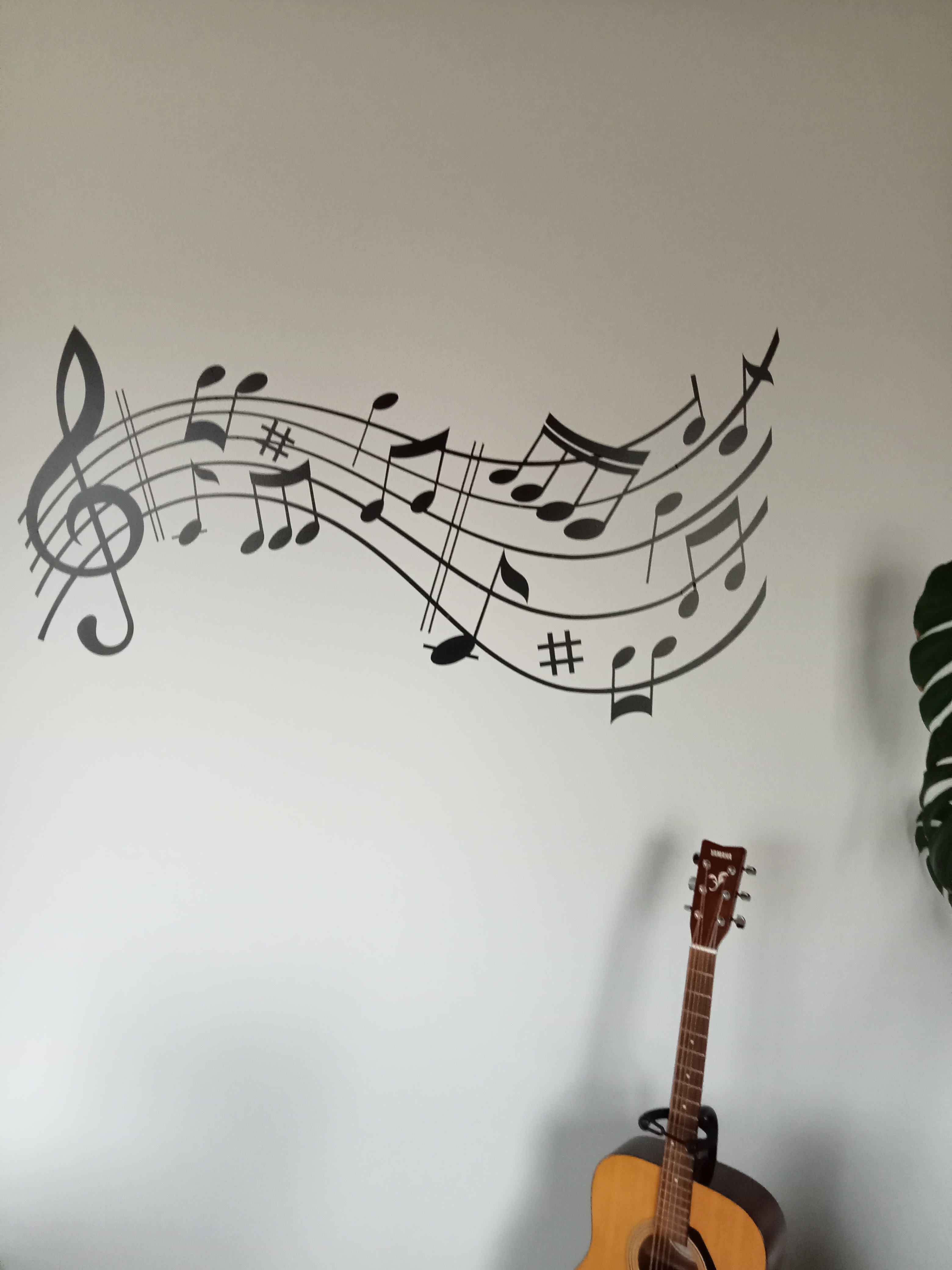 Musical Score Symphony Wall Sticker - TenStickers