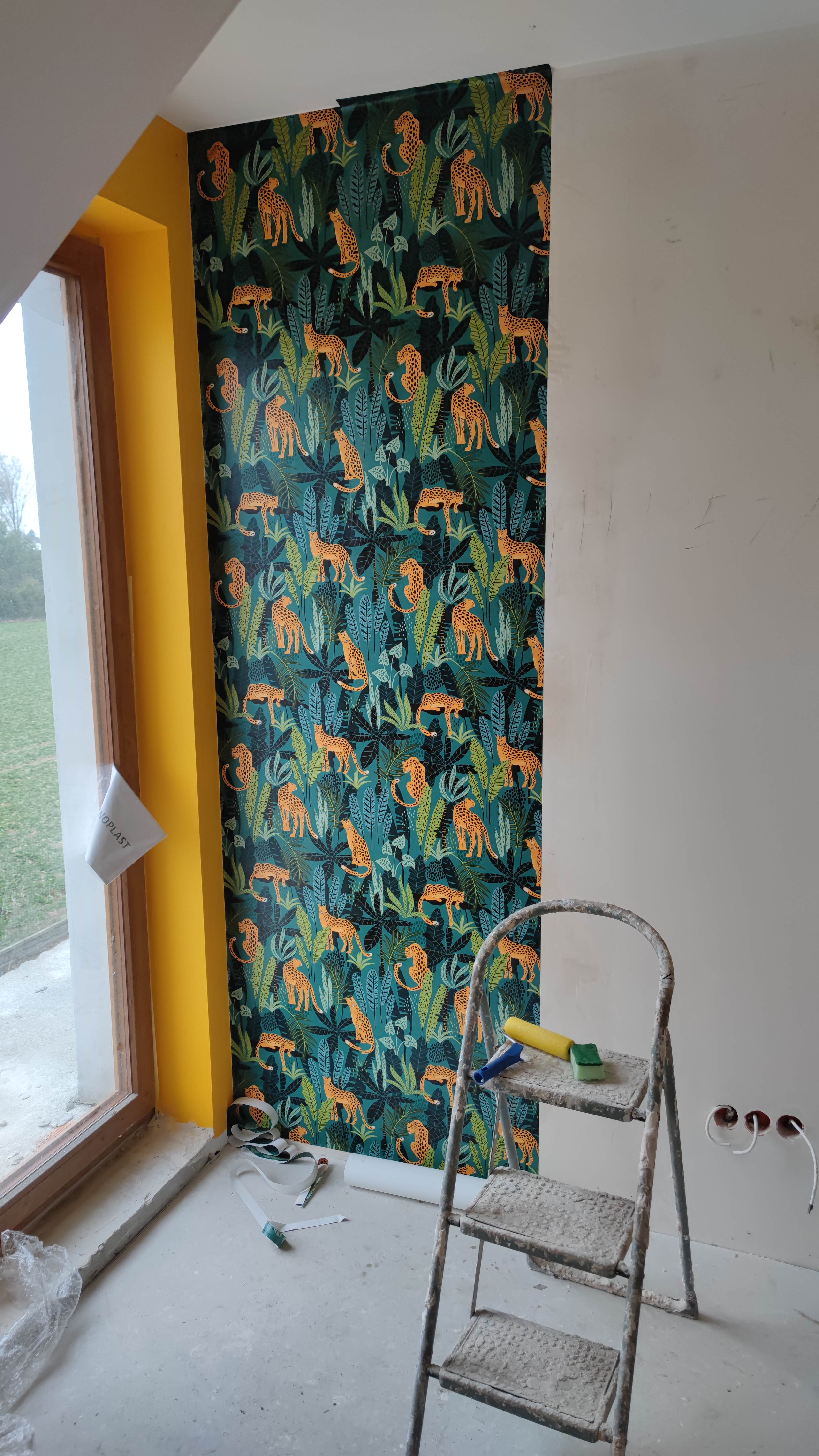 3 leopardia viidakossa viidakko tapetti - Tenstickers