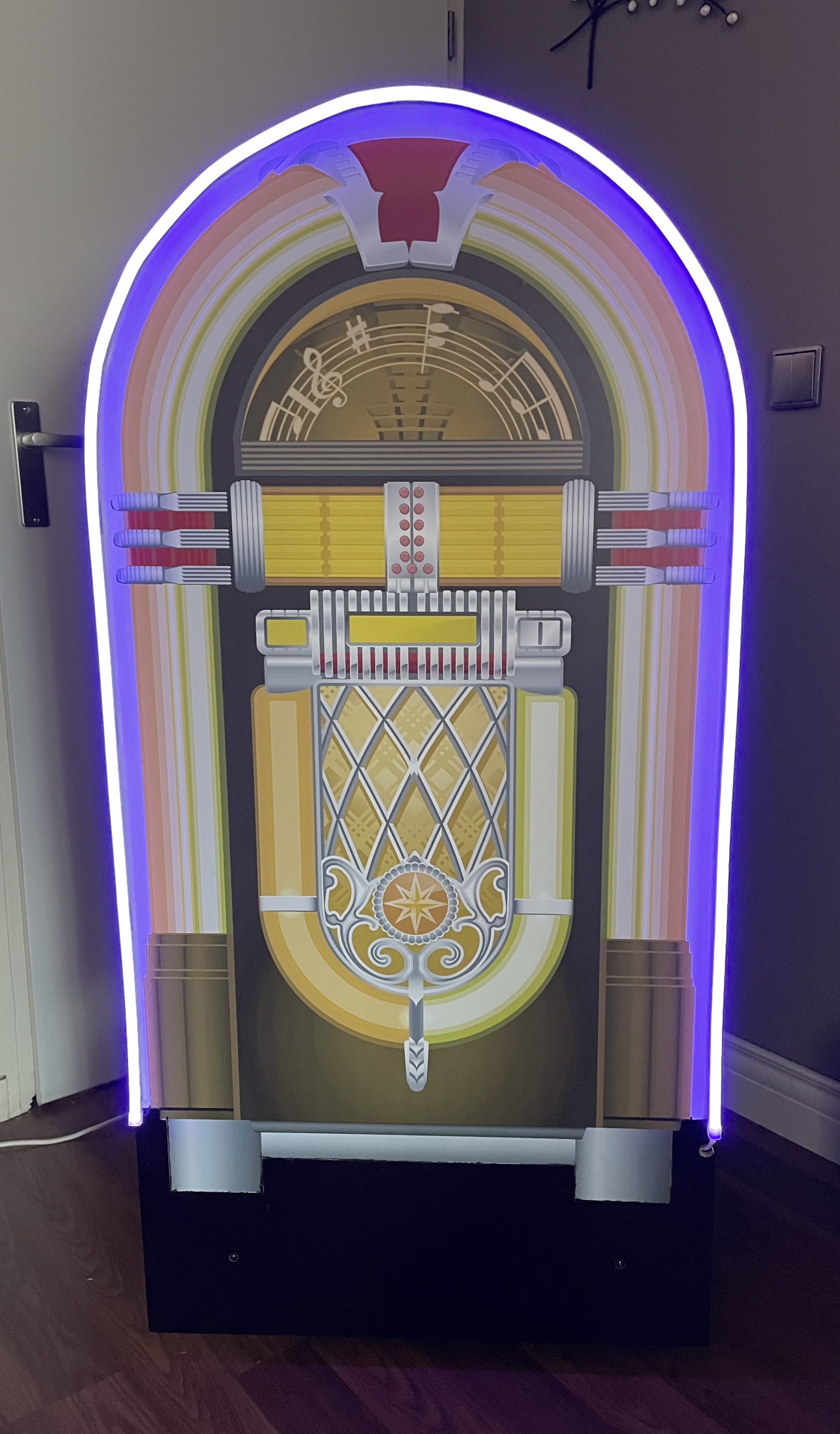 Sticker decorativo jukebox vintage - TenStickers