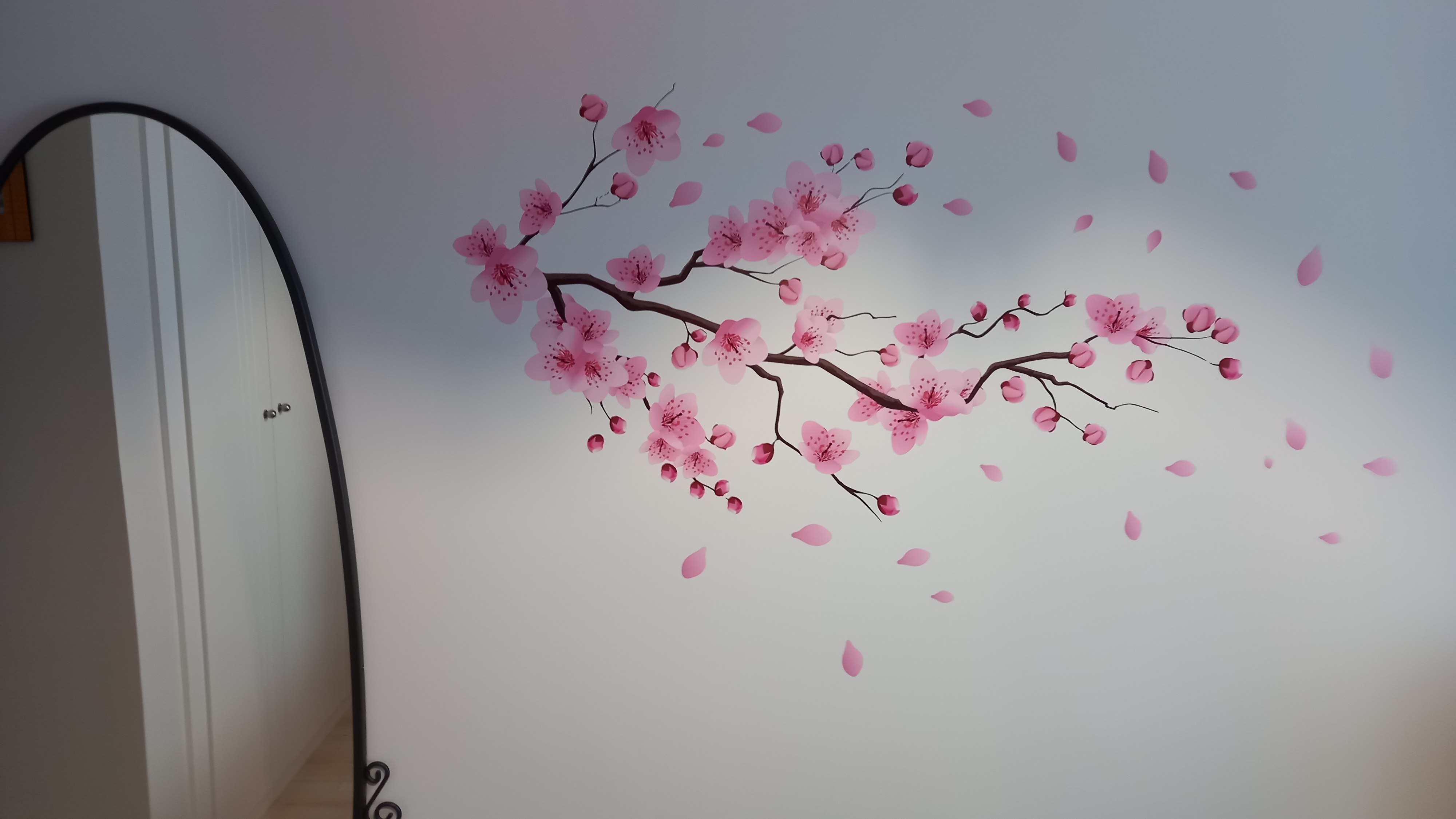 Vinil parede flor de Primavera - TenStickers