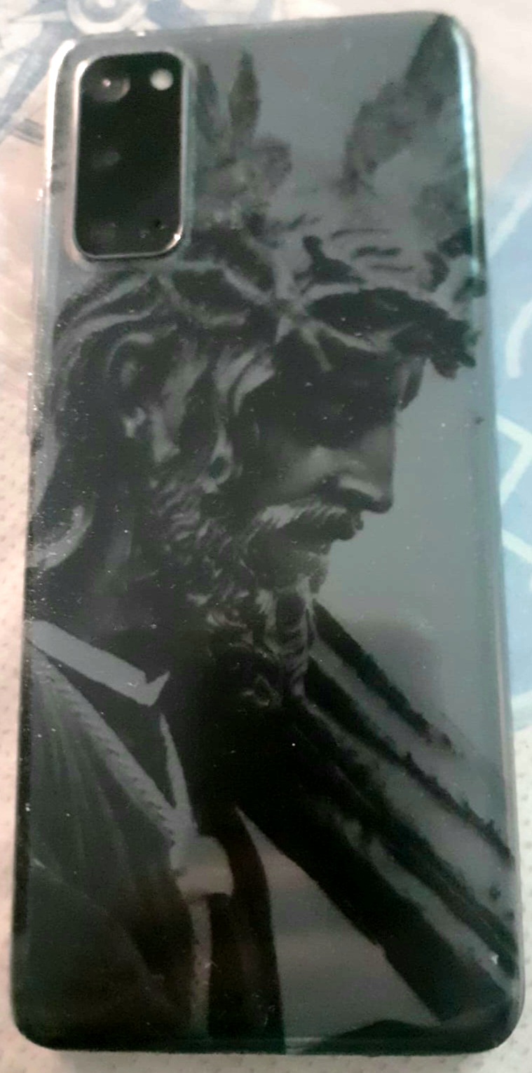 Sticker téléphone portable personnalisé Samsung - TenStickers