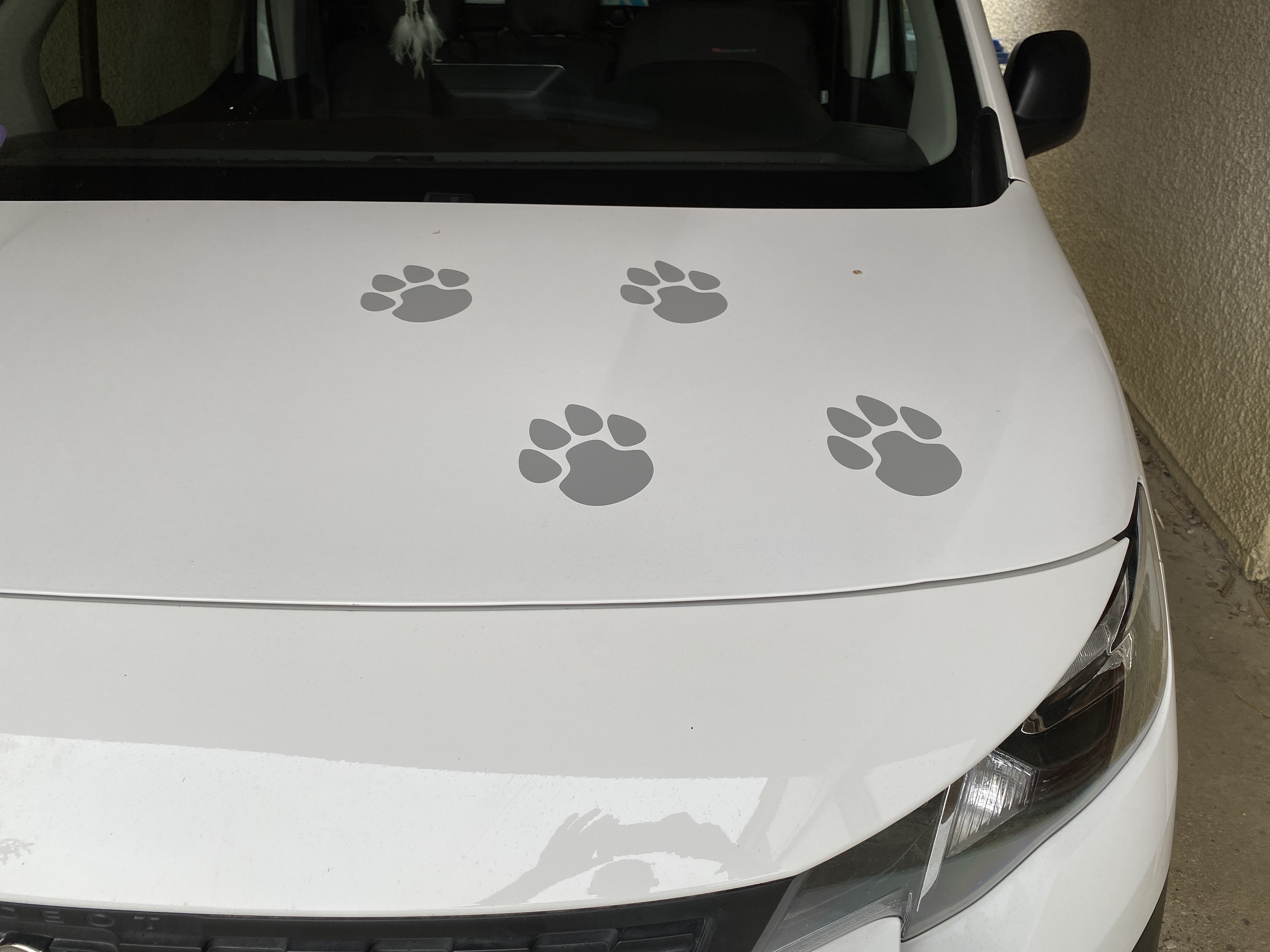 Potetrykk-dekaler klistremerker til bil - Tenstickers