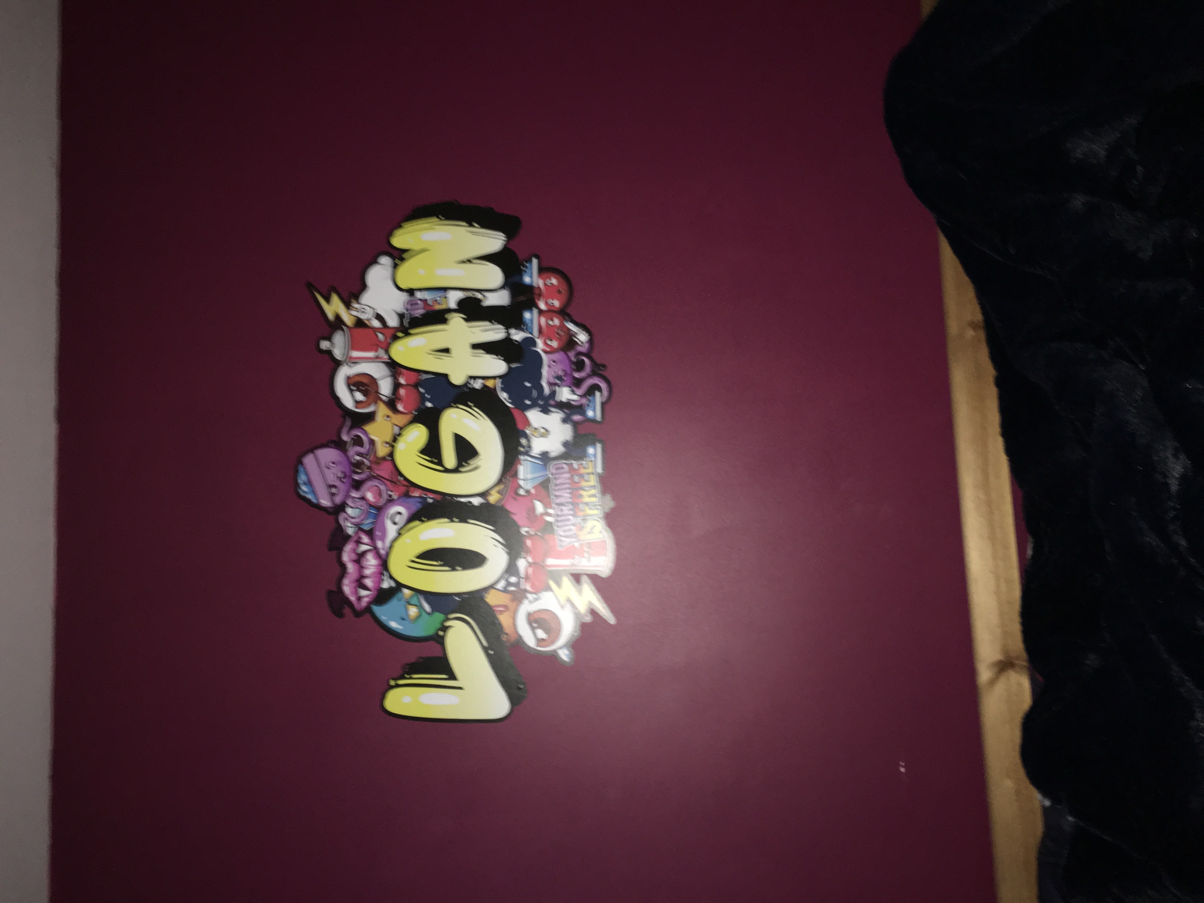 Graffiti colourful name urban wall sticker - TenStickers