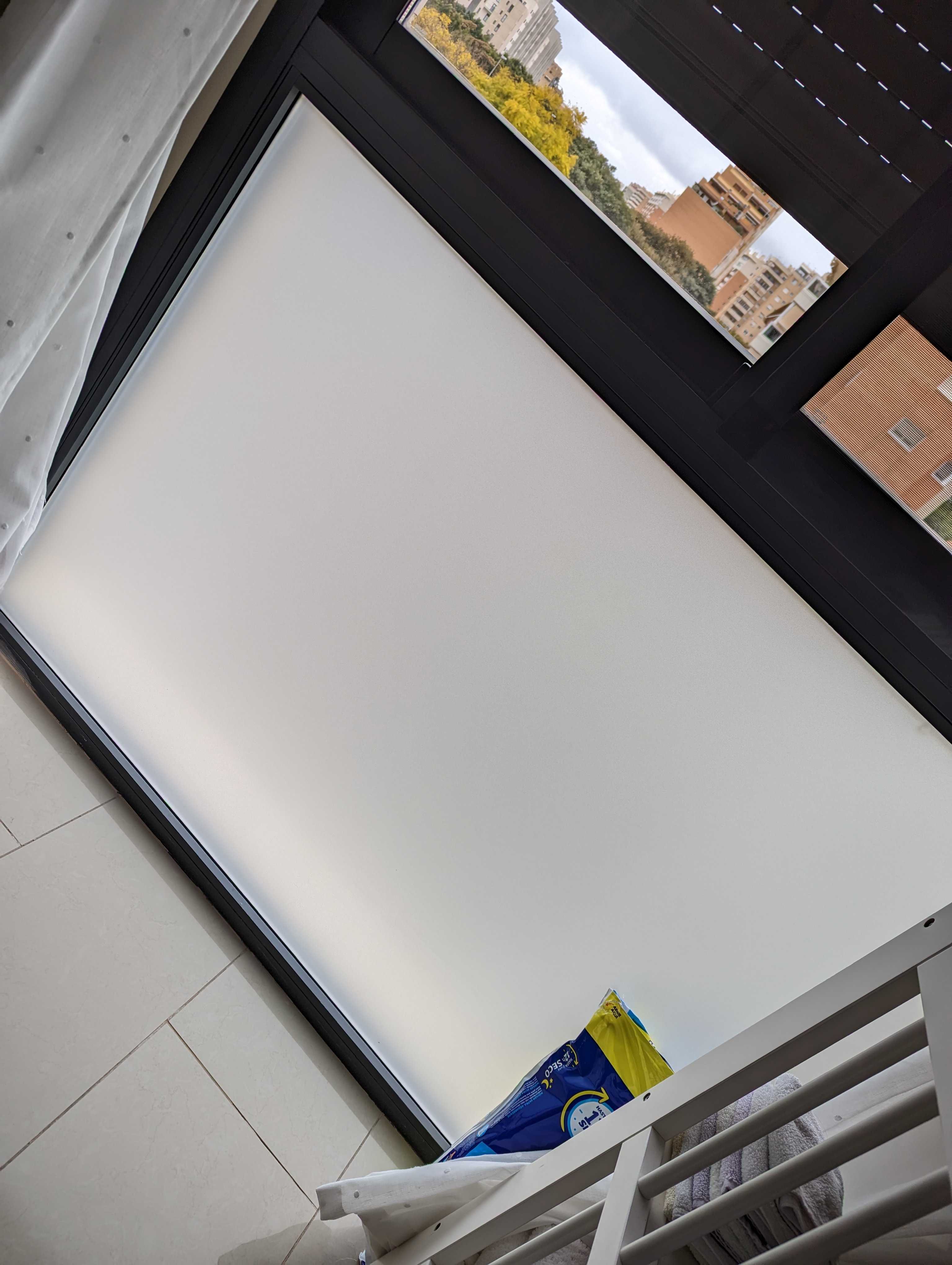 Translucent glass window shower screen sticker - TenStickers