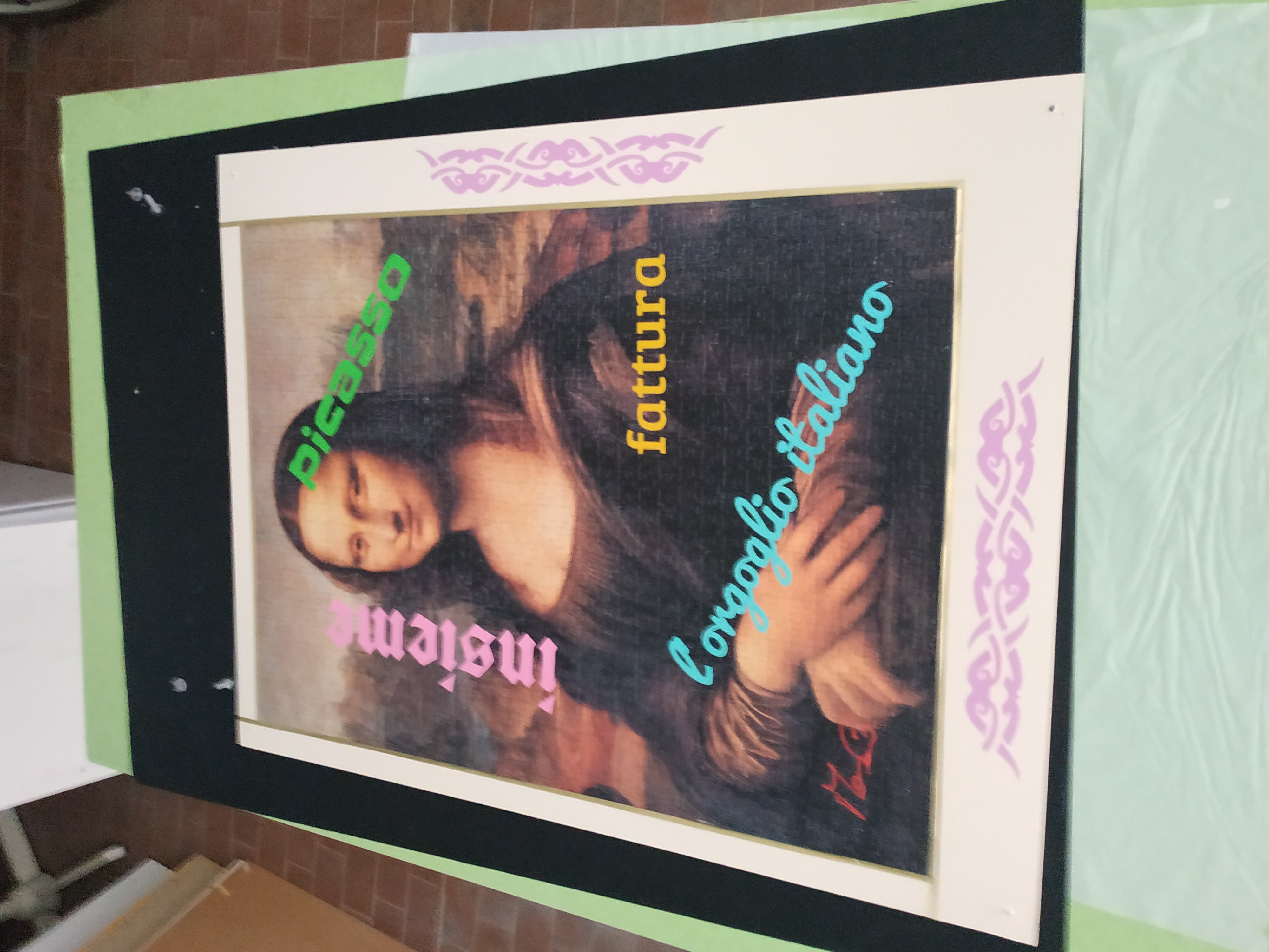 Autocolante mapa mundi com pins - TenStickers