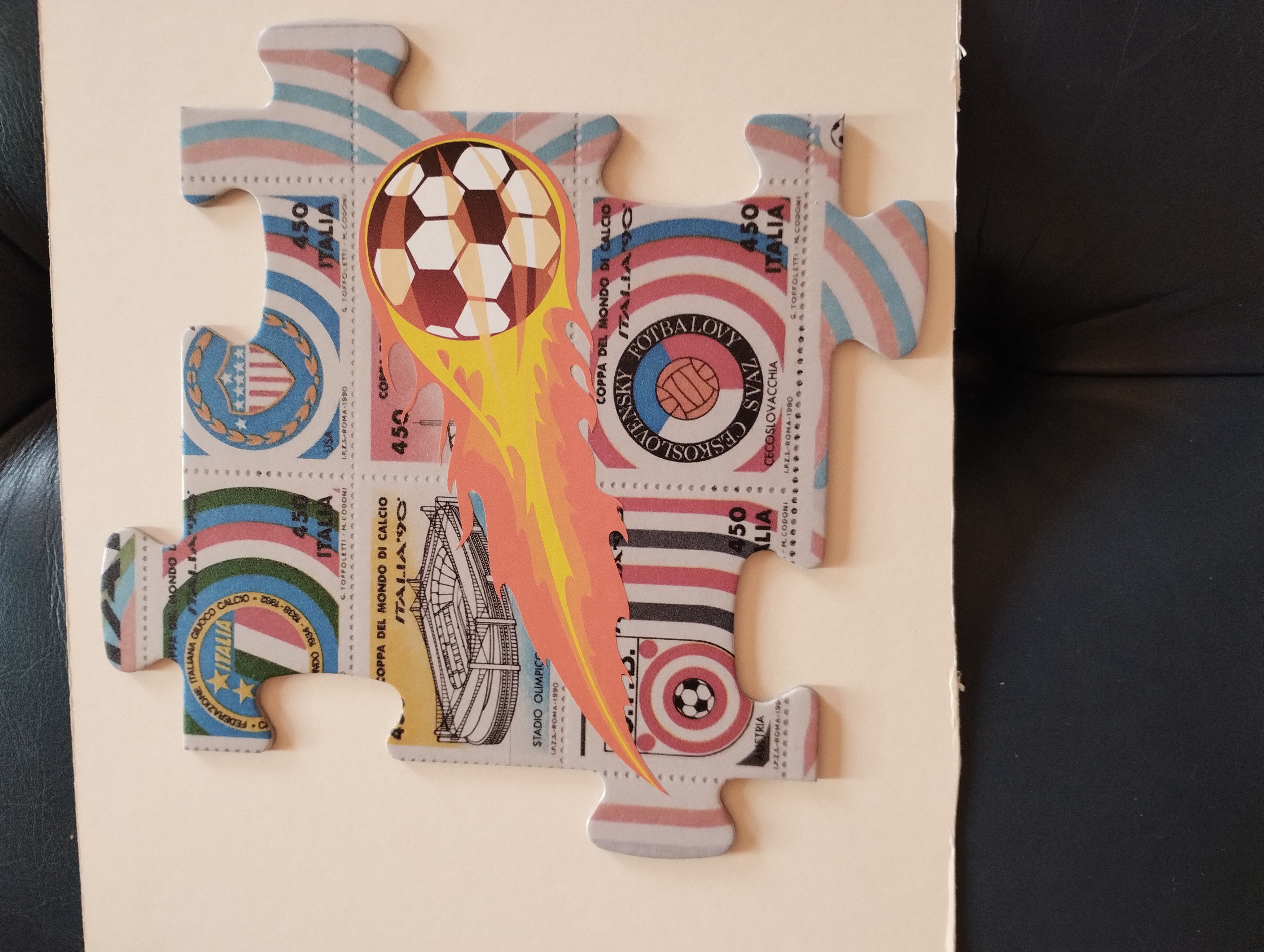 Vinilo fútbol pelota de fuego - TenVinilo