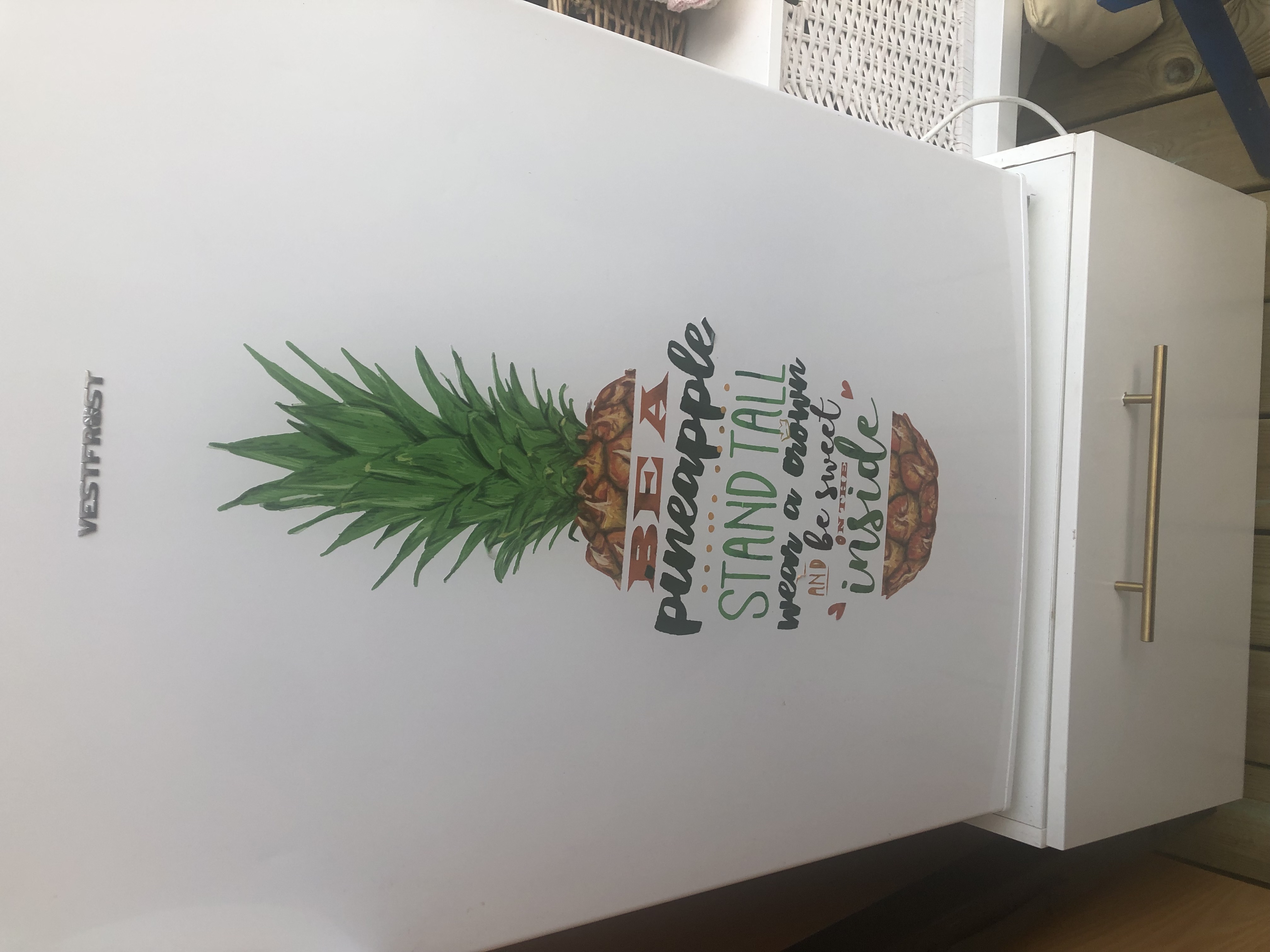Aufkleber Jugendzimmer Ananas Englischer Spruch - TenStickers