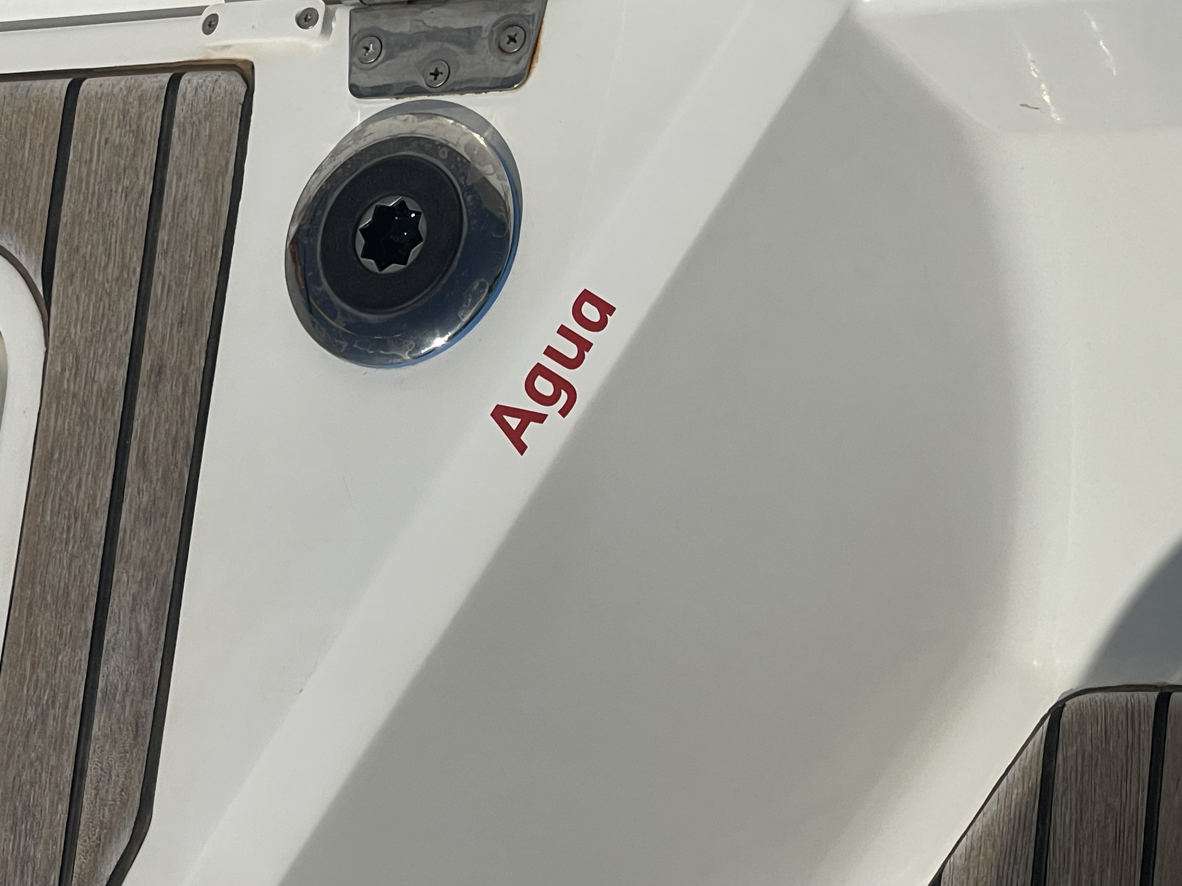 Customizable vessel registration nautical sticker - TenStickers