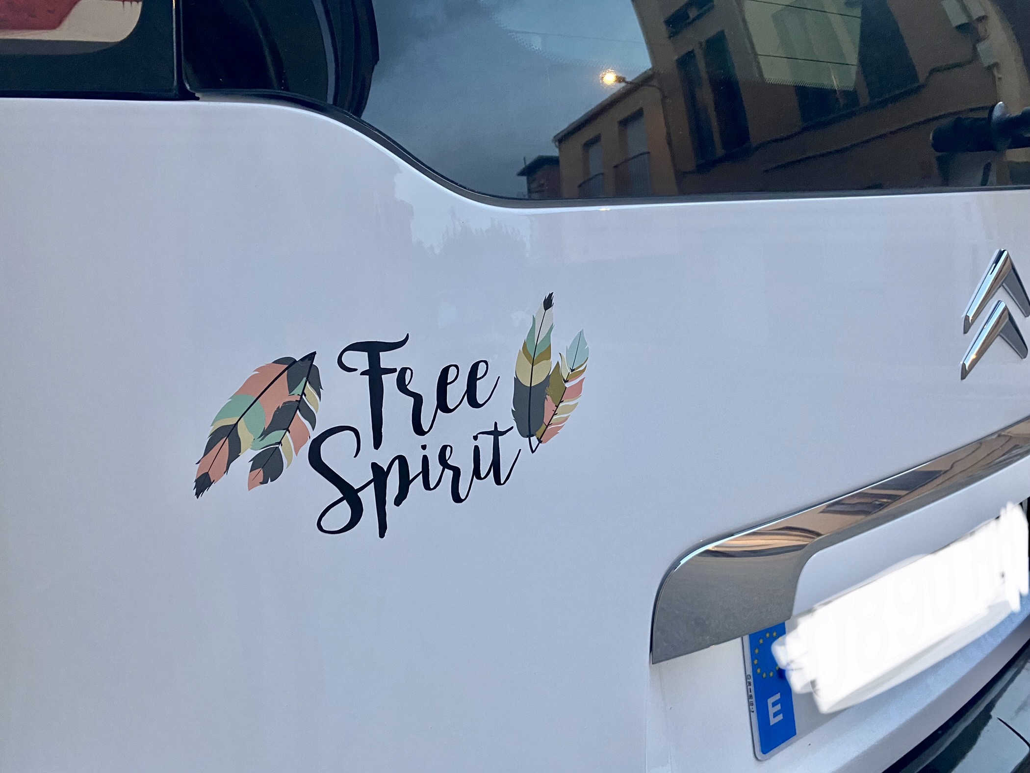 Free Spirit Vehicle Sticker - TenStickers