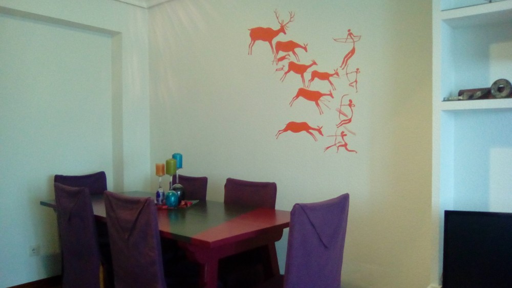 Sticker decorativo arte rupestre - TenStickers