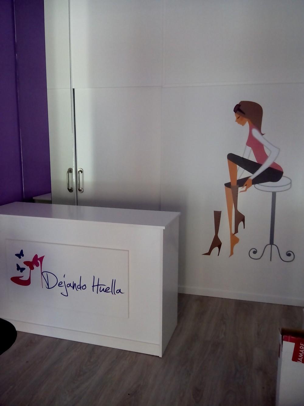 Sticker mode shopping bottes - TenStickers