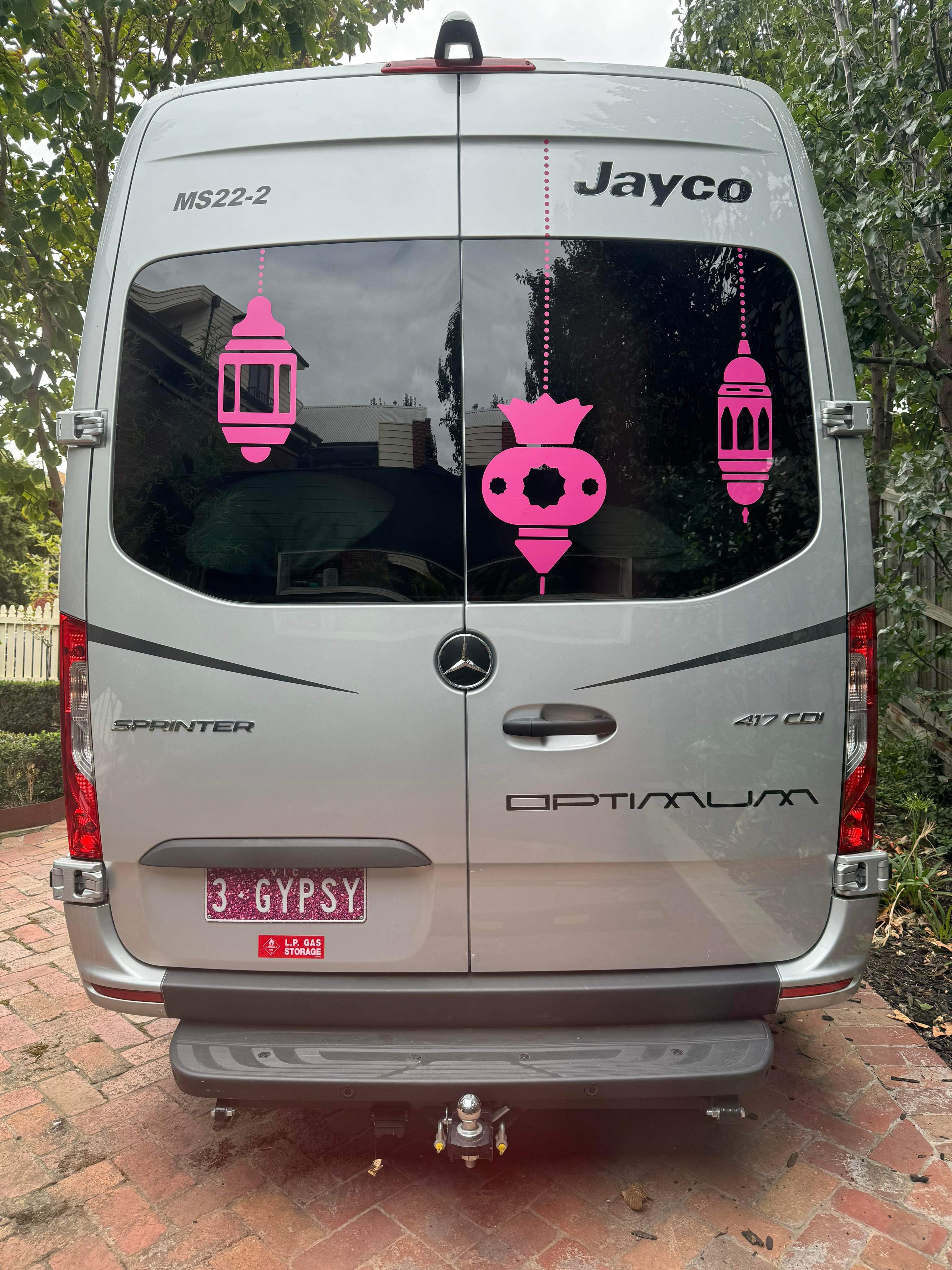 Decorative Arabic Lamps Sticker - TenStickers