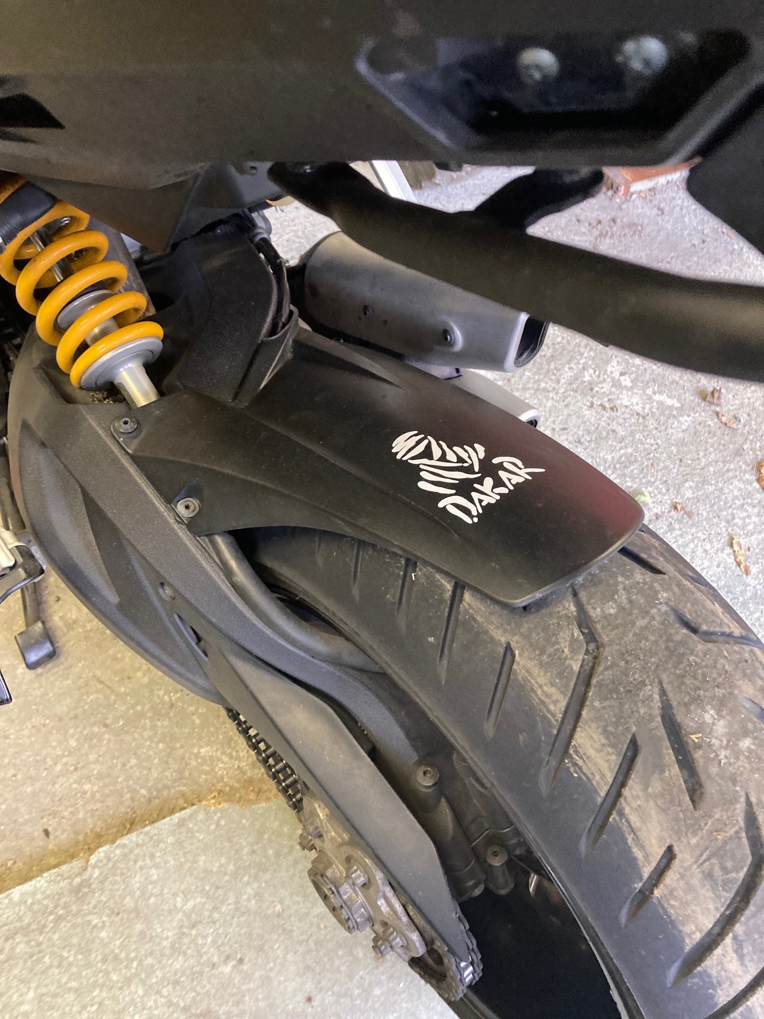 Dakar Logo Autoaufkleber - TenStickers