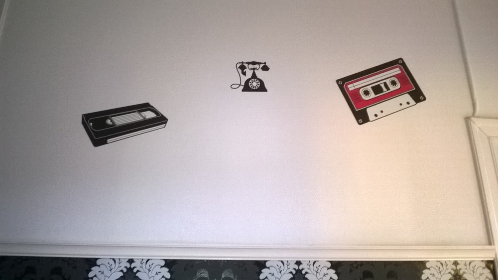 Vintage Telephone Sticker - TenStickers