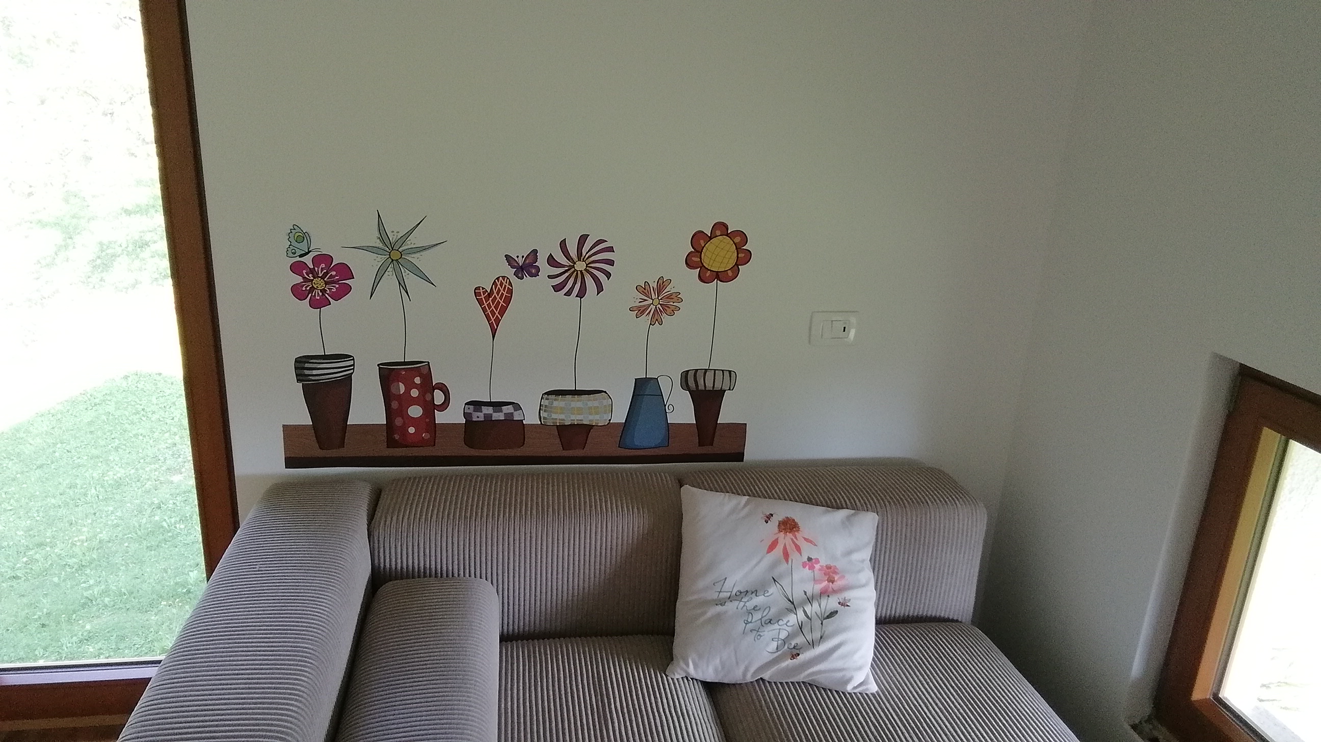 Desenhos de flores Vinil decorativo de flor - TenStickers