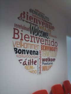 Welcome Different Languages Wall Sticker - TenStickers