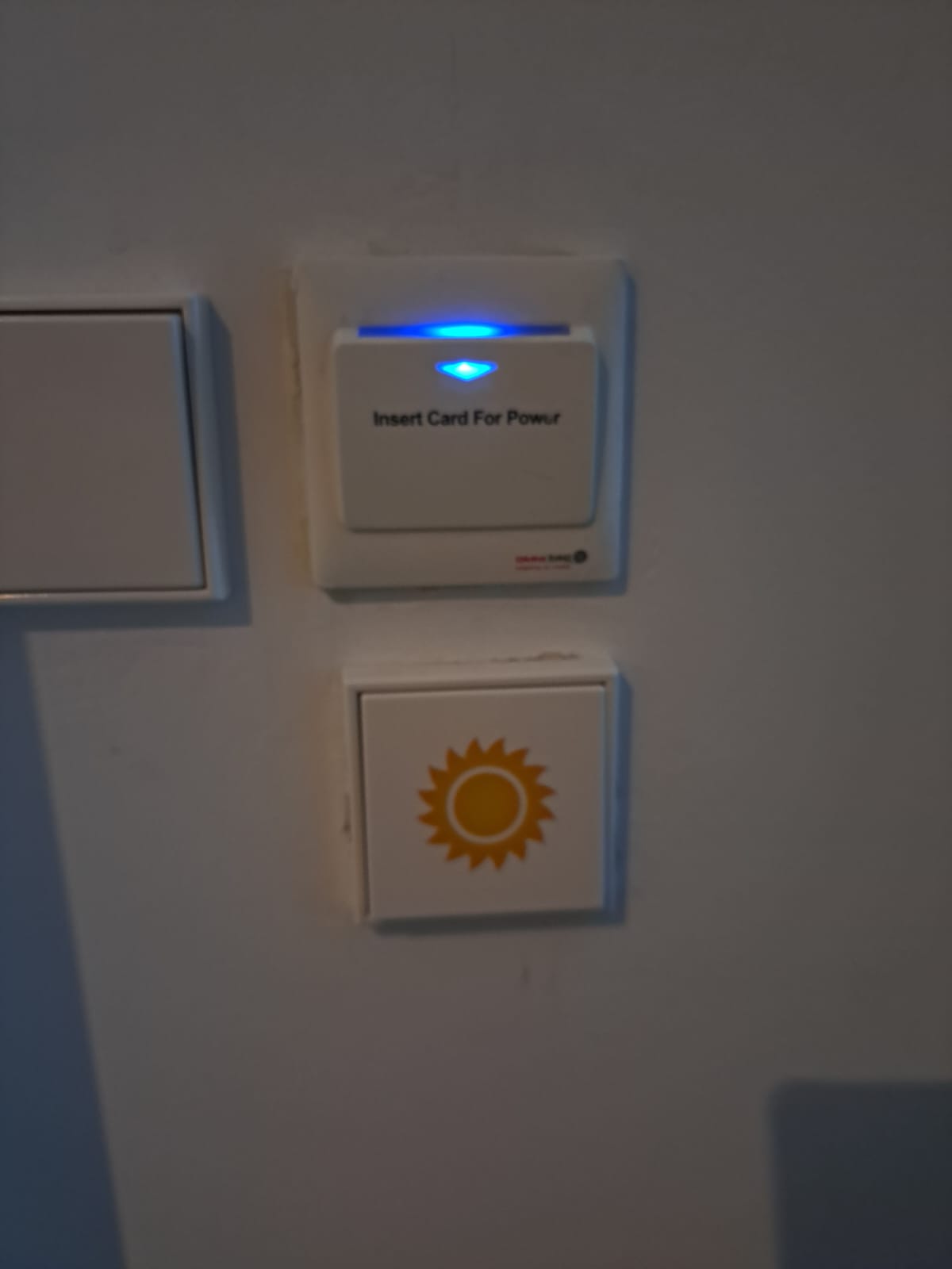 Sunshine Switch Sticker - TenStickers