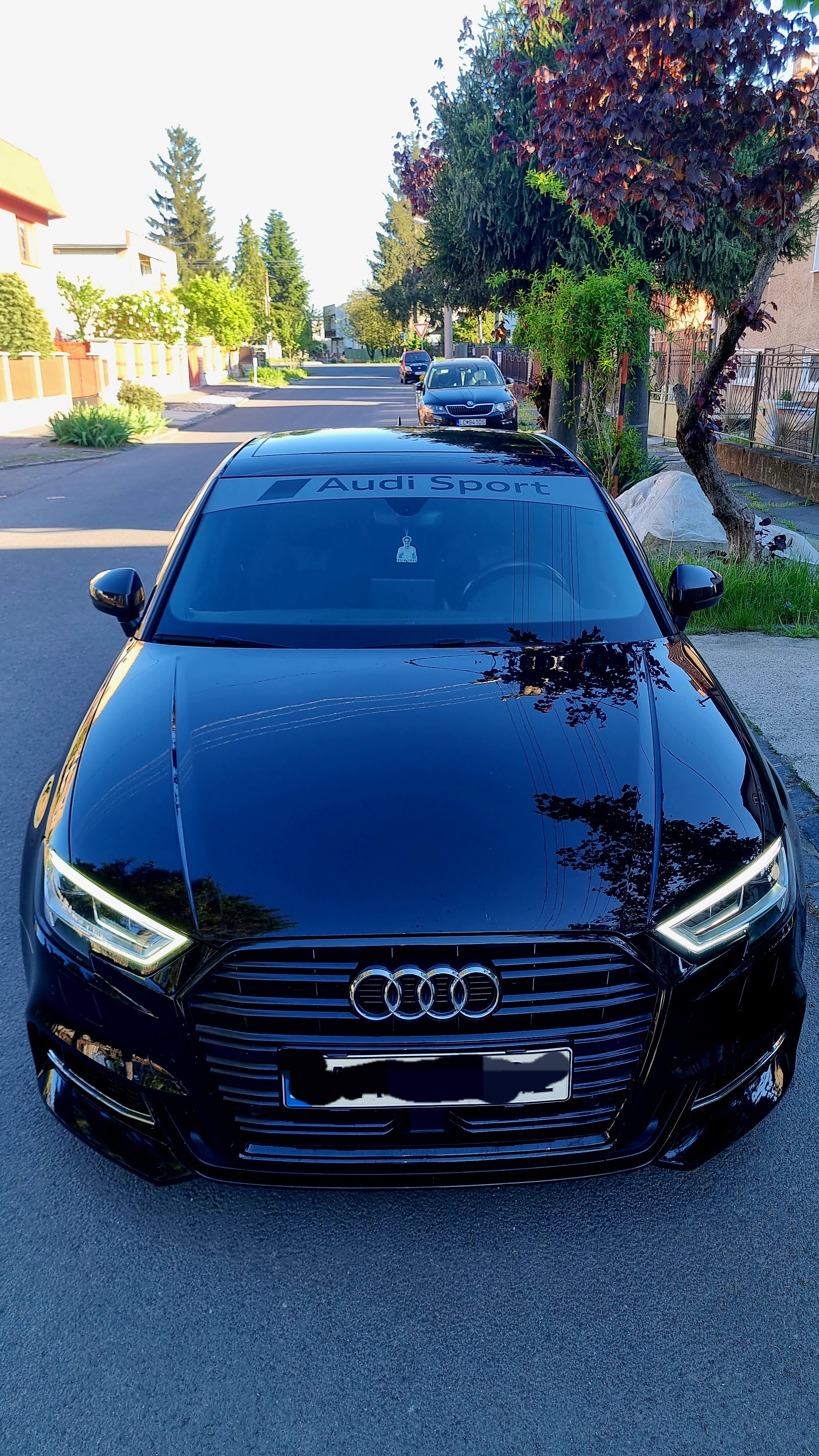 Custom sun visor text car sticker - TenStickers