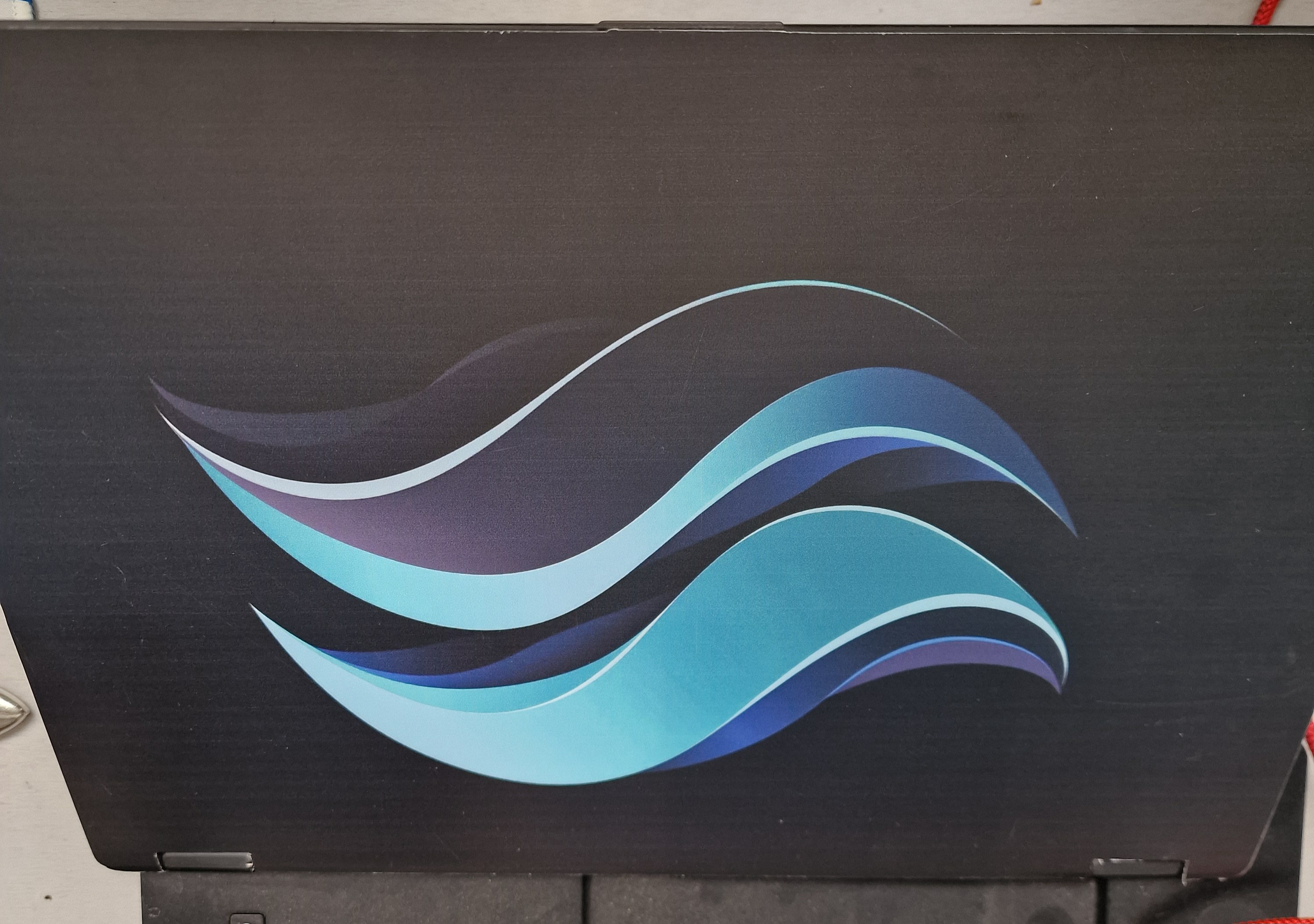 Personalisable photo laptop sticker - TenStickers