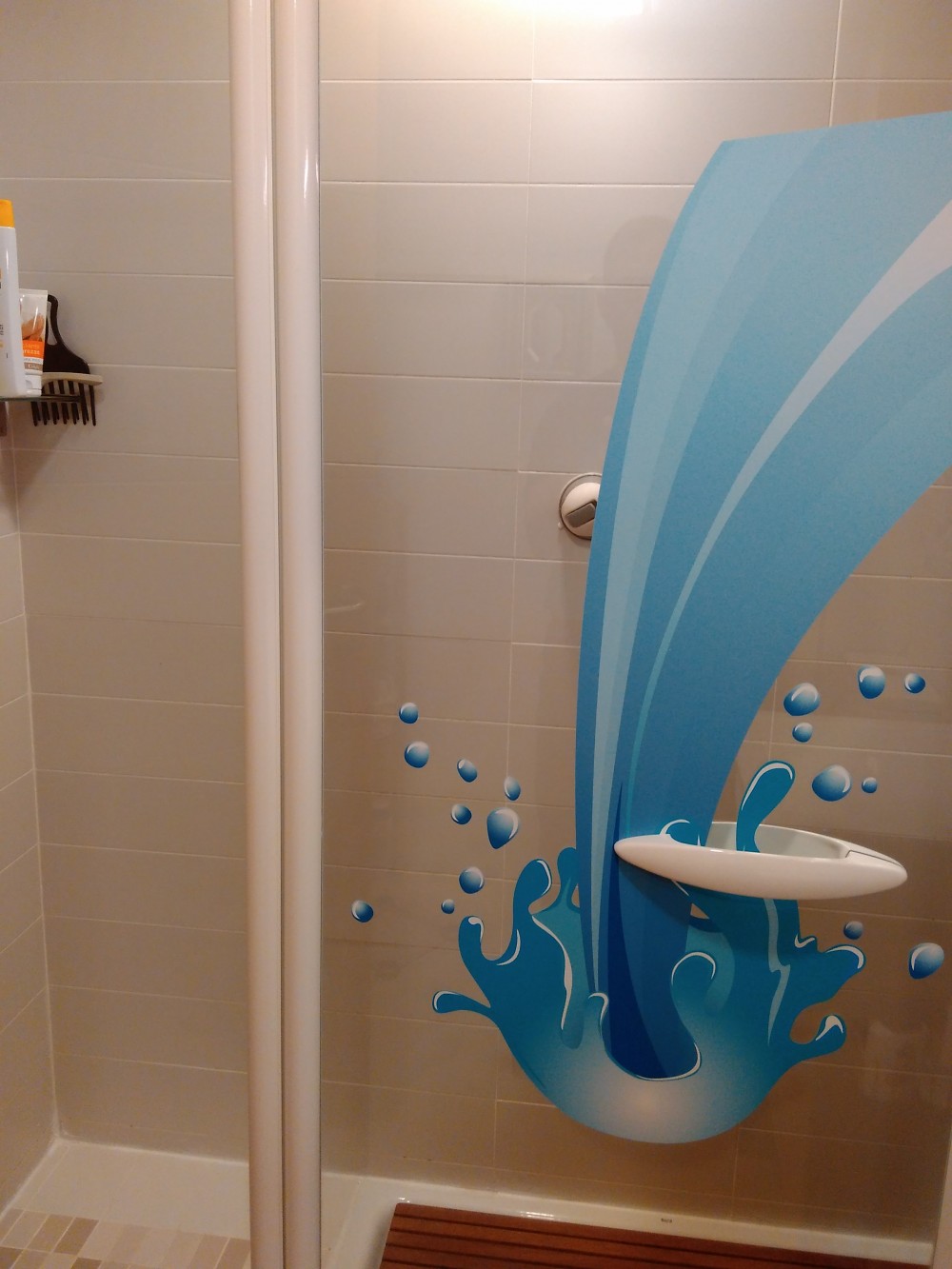 Sticker illustration filet d'eau - TenStickers