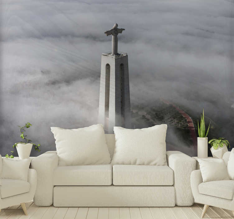 Mural de parede de lugares do Cristo Rei - TenStickers