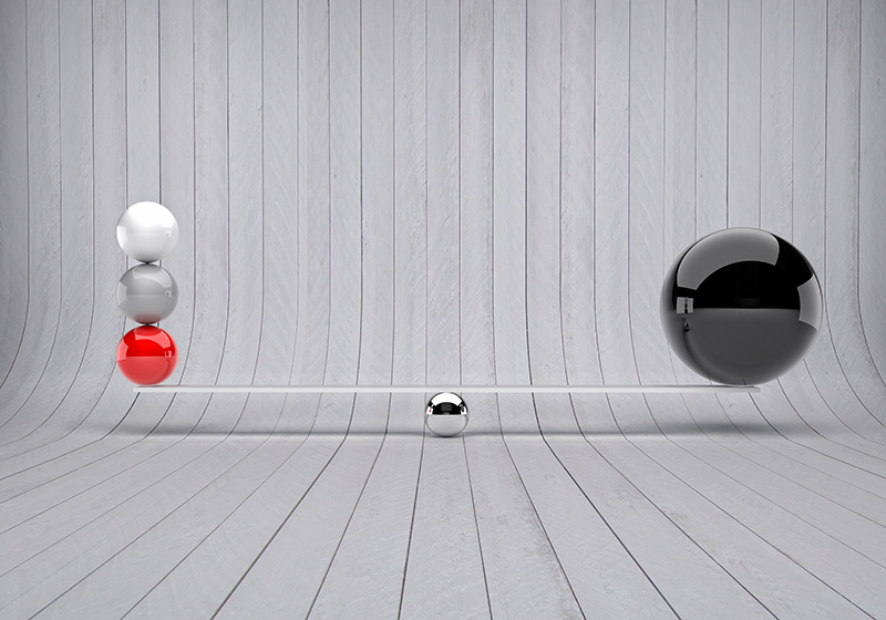 Wooden plank texture with balls 3d wallpaper - TenStickers