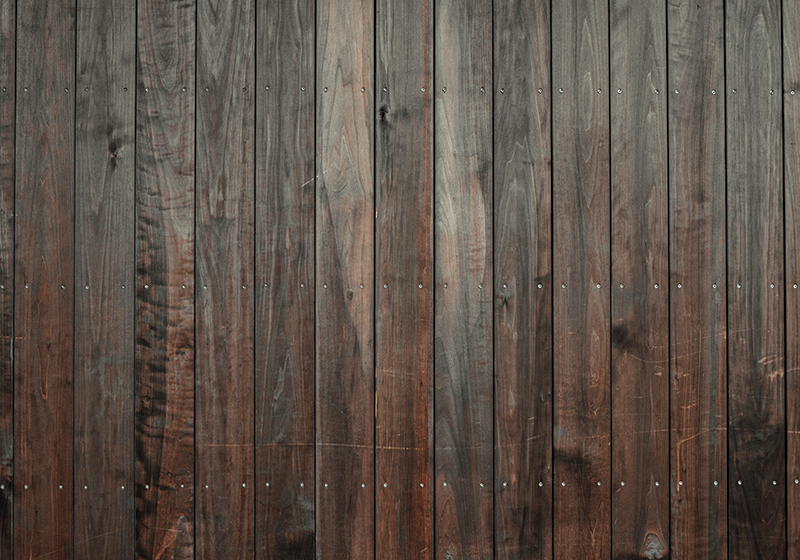 Fotomural imitación madera Cuadrado de madera - TenVinilo