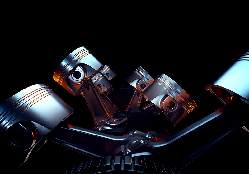 Motor iz stenske slike avtomobila - TenStickers