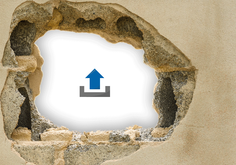 Papel pintado 3D foto personalizable pared rota - TenVinilo