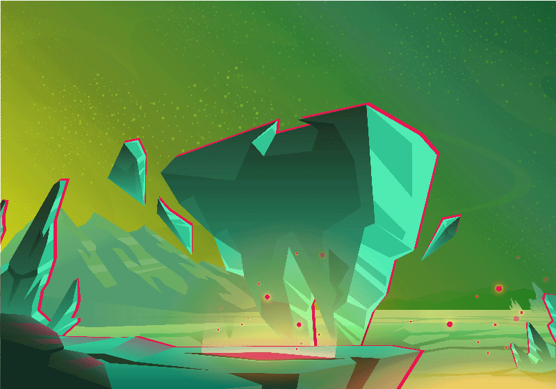 Green Alien Planet Wallpaper Hd