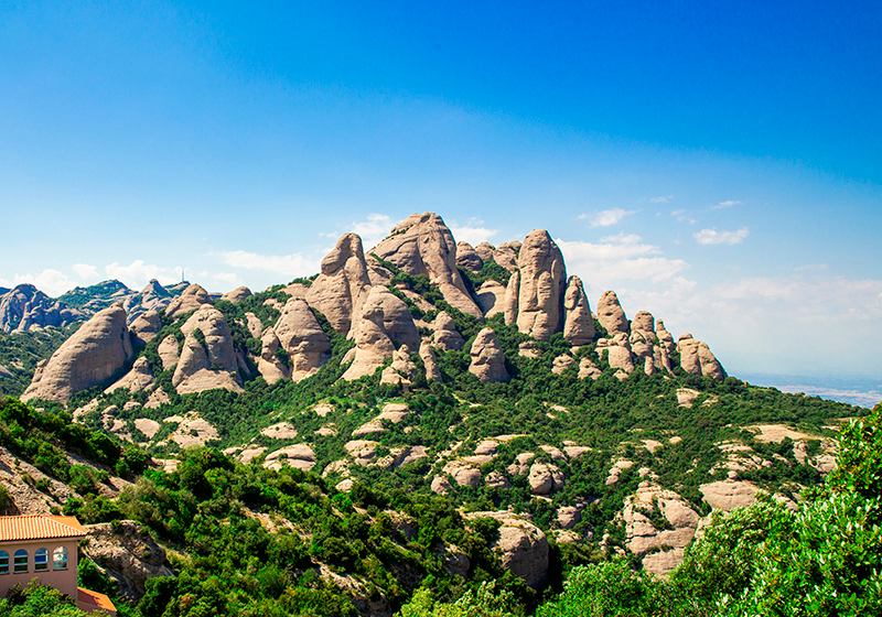 Foto tapete planinski pogled na planinske vrhove