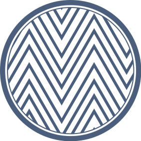 "Hampton Style" Line Pattern modern drink coaster - TenStickers