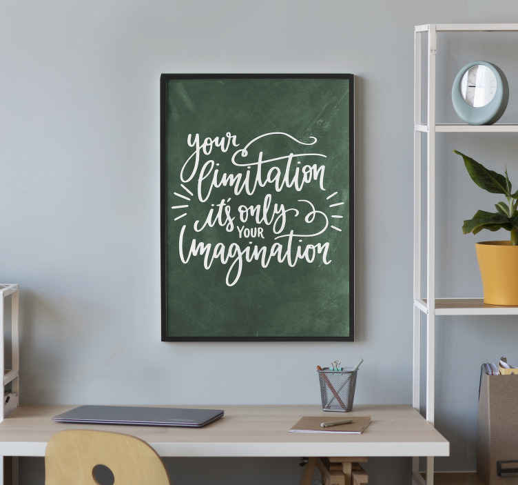 imagination quote phrase poster