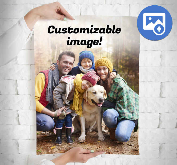 Personalized image poster - TenStickers