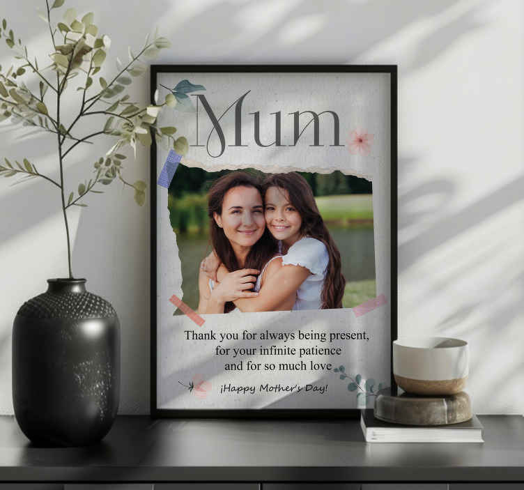 Mum living room poster