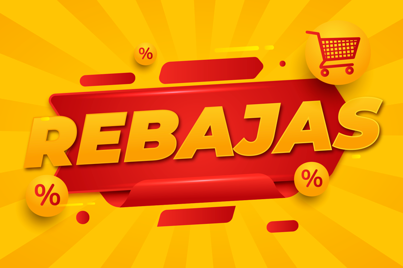 Poster para comercio Rebajas - TenVinilo