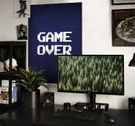 Game over gaming poster - TenStickers