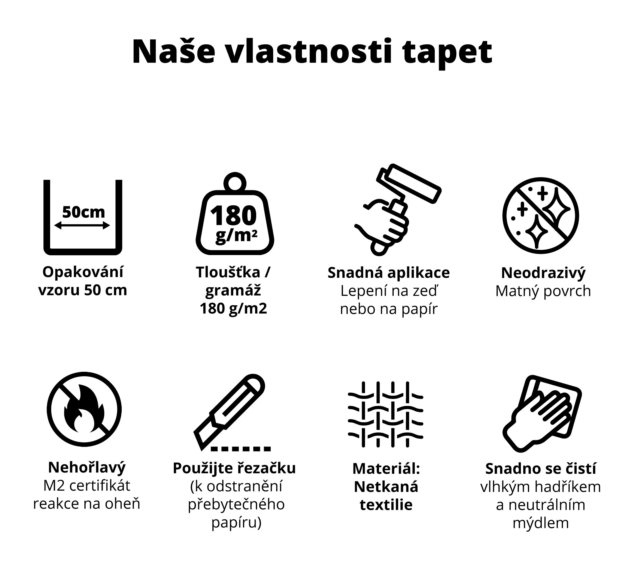 Moderní bílý twister moderní tapeta - TenStickers