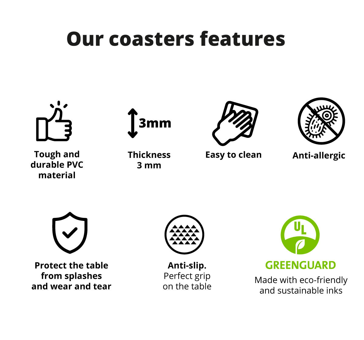 Travel compass vintage coasters - TenStickers