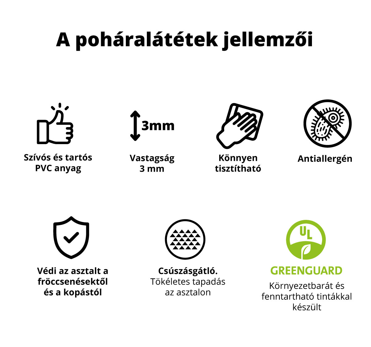 Cement stílusú csempe alátét - TenStickers