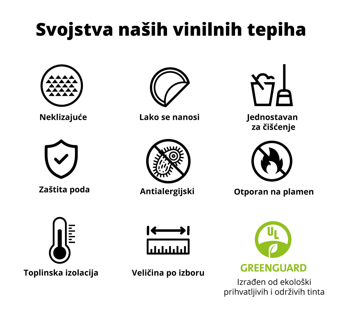 Vinil podovi druge teksture efekt poderanog papira