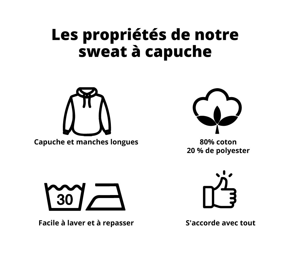 Sweat-shirts couple Le patron et le vrai patron - TenStickers