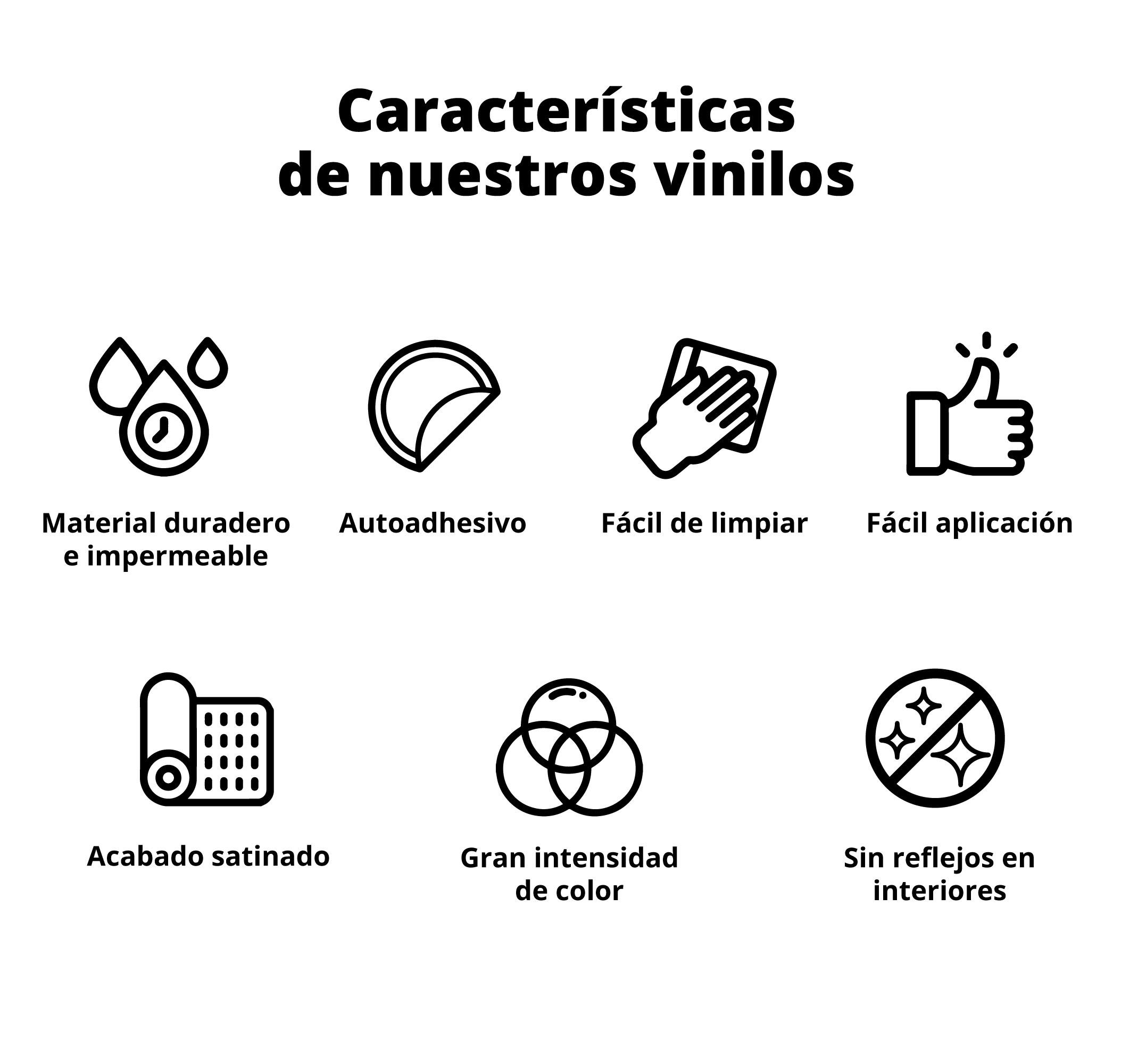 Vinilo frase arte de figuras de palitos familiares